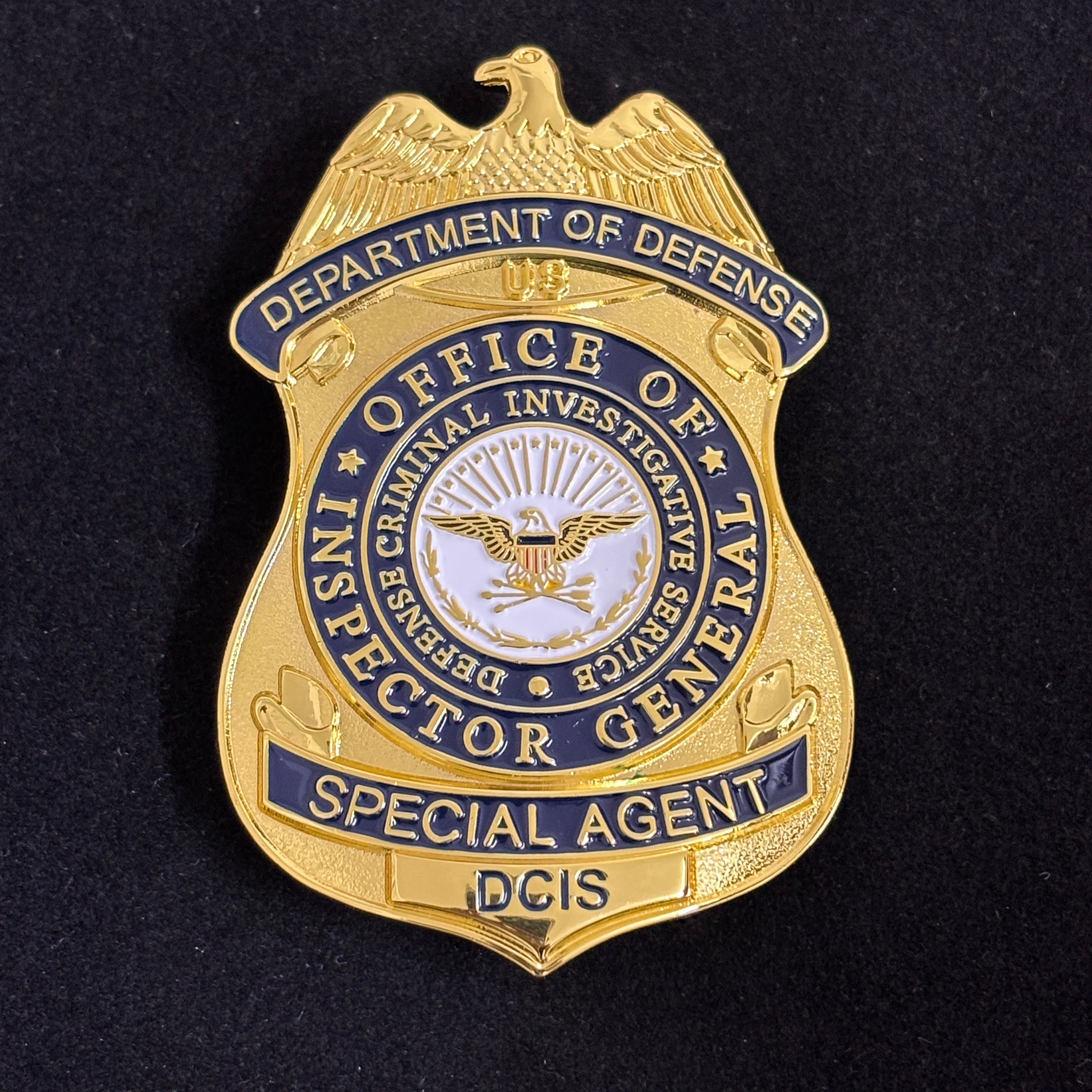 Special Agent Defense Criminal Investigation Service DCIS Badge Replic ...