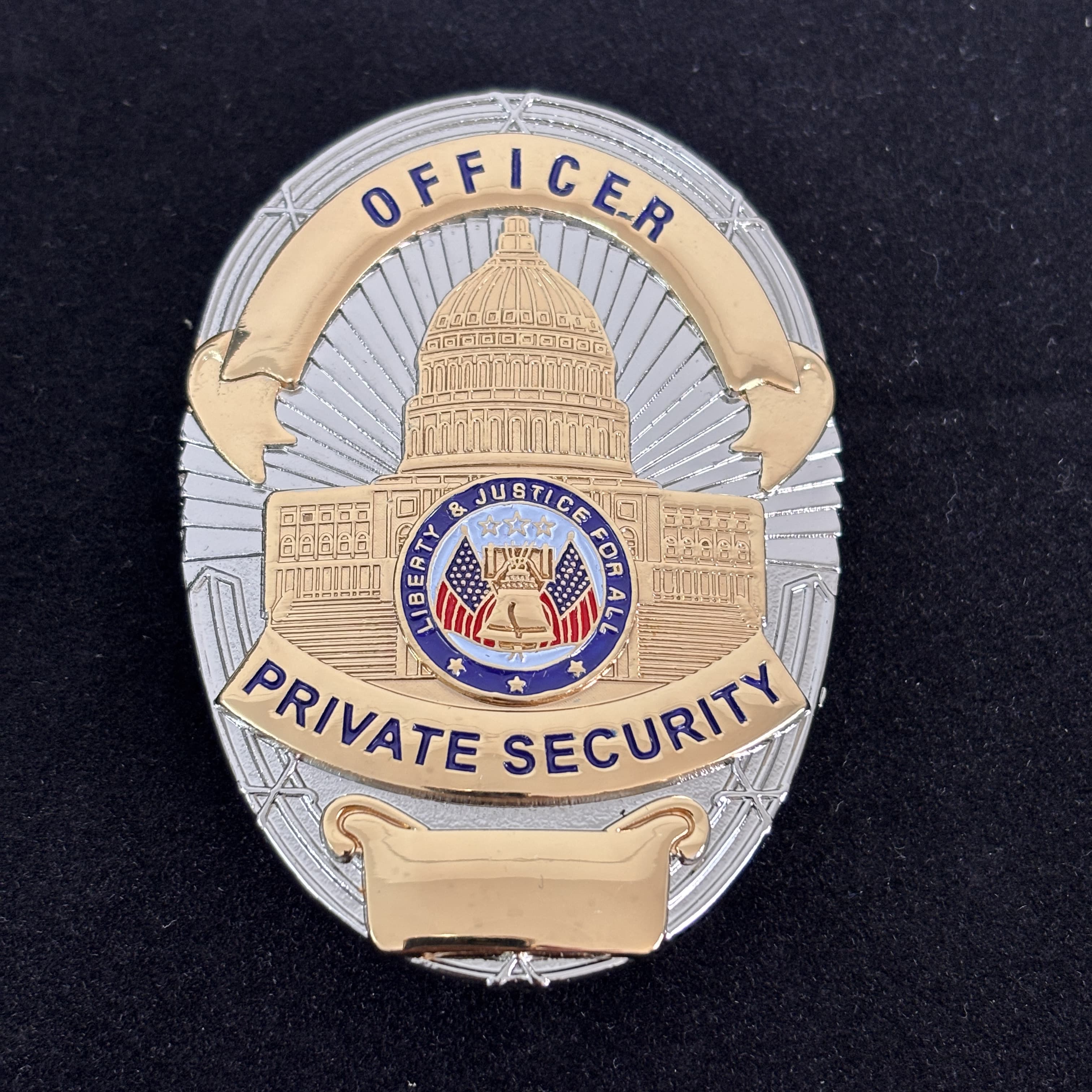 Liberty & Justice For All Officer Private Security Badge Replica Movie ...