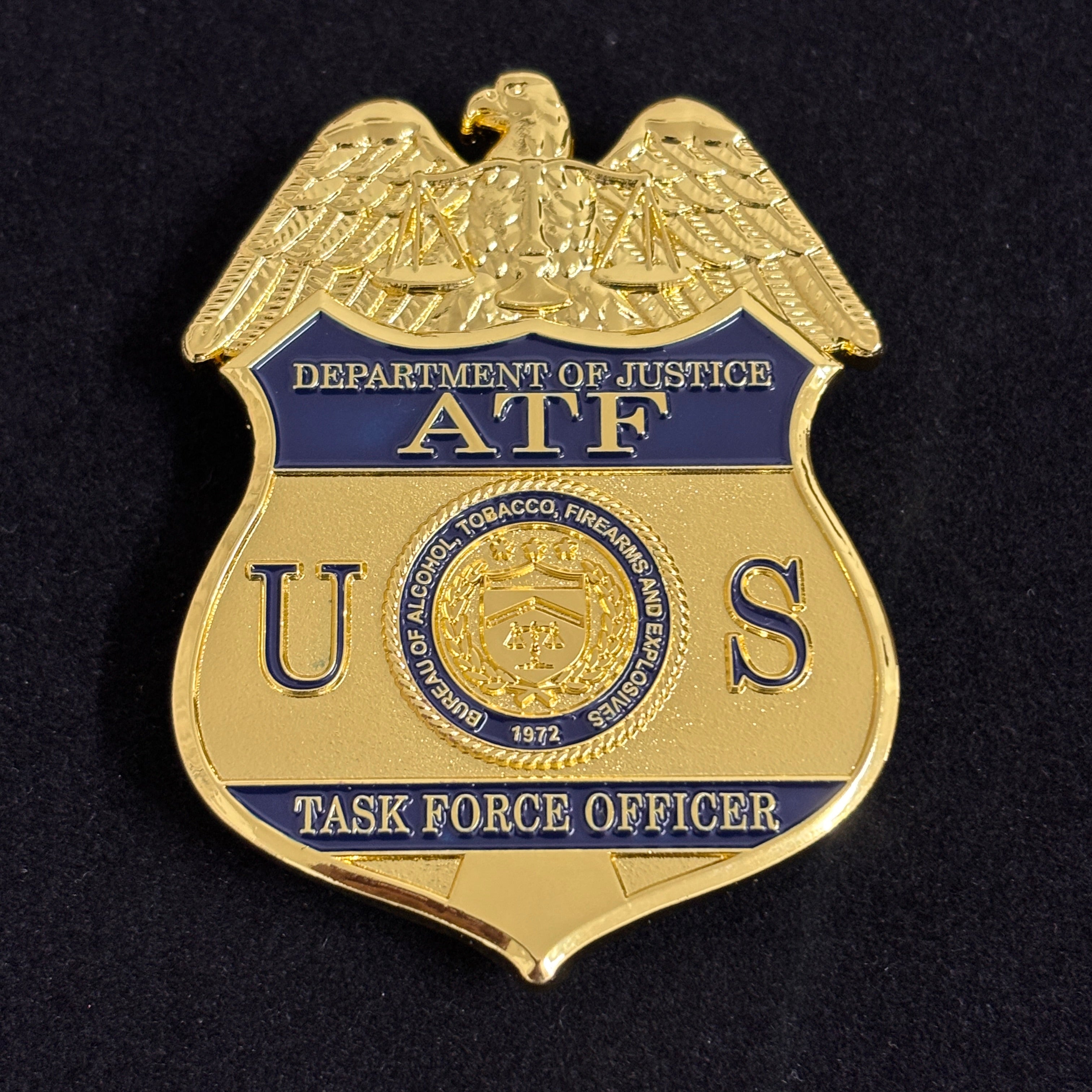 US ATF TFO Badge Replica Movie Prop – TriumphBadges