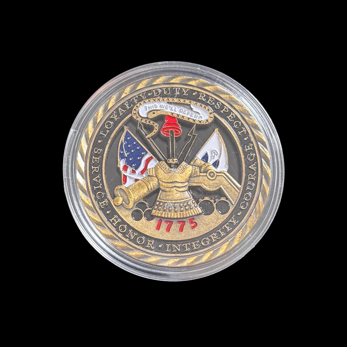 UNITED STATES ARMY ARMY STRONG Challenge Coin – TriumphBadges