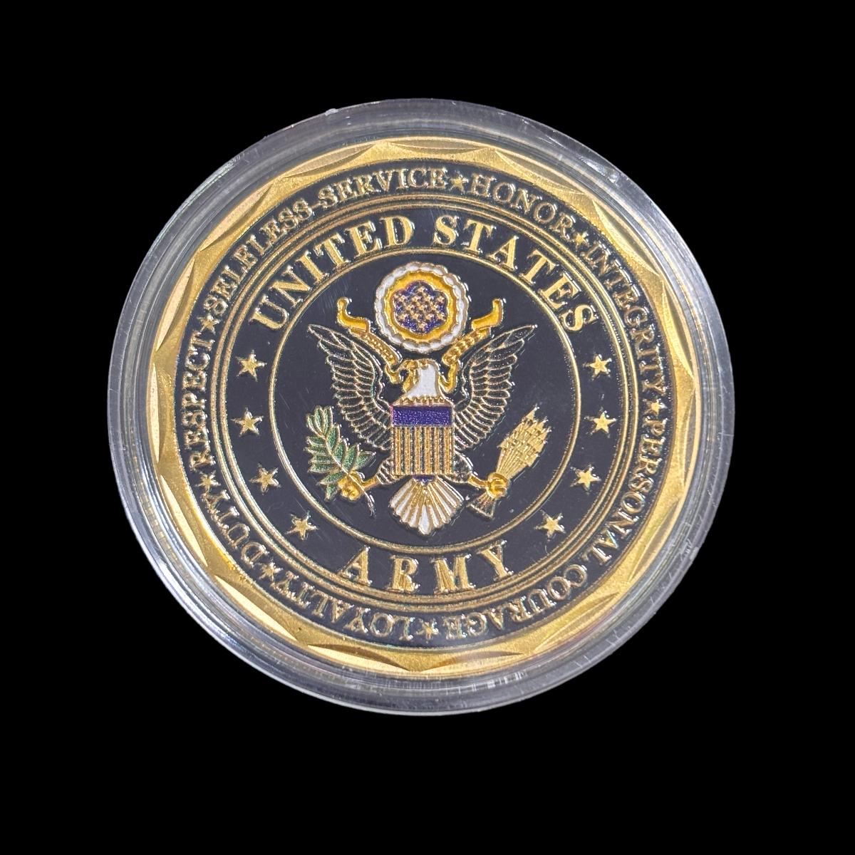 U.S. ARMY STRONG Challenge Coin – TriumphBadges