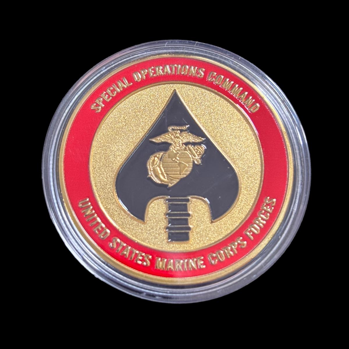 U.S. MARINE CORPS FORCES SPECIAL OPERATIONS COMMAND Challenge Coin ...