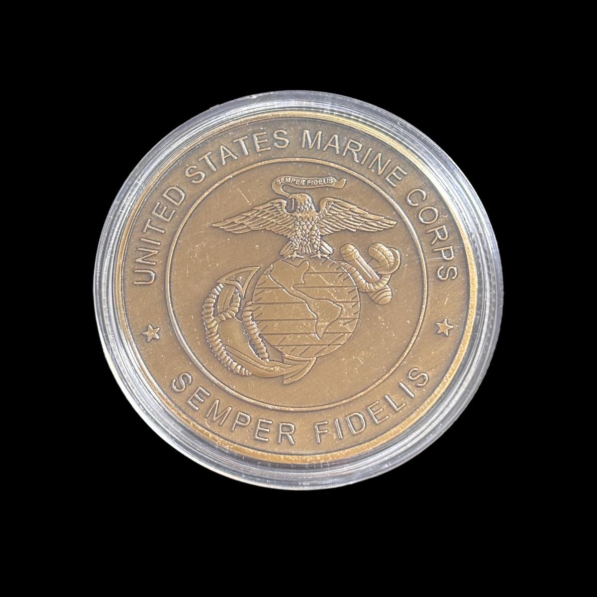 U.S. MARINE CORPS SEMPER FIDELIs Challenge Coin – TriumphBadges