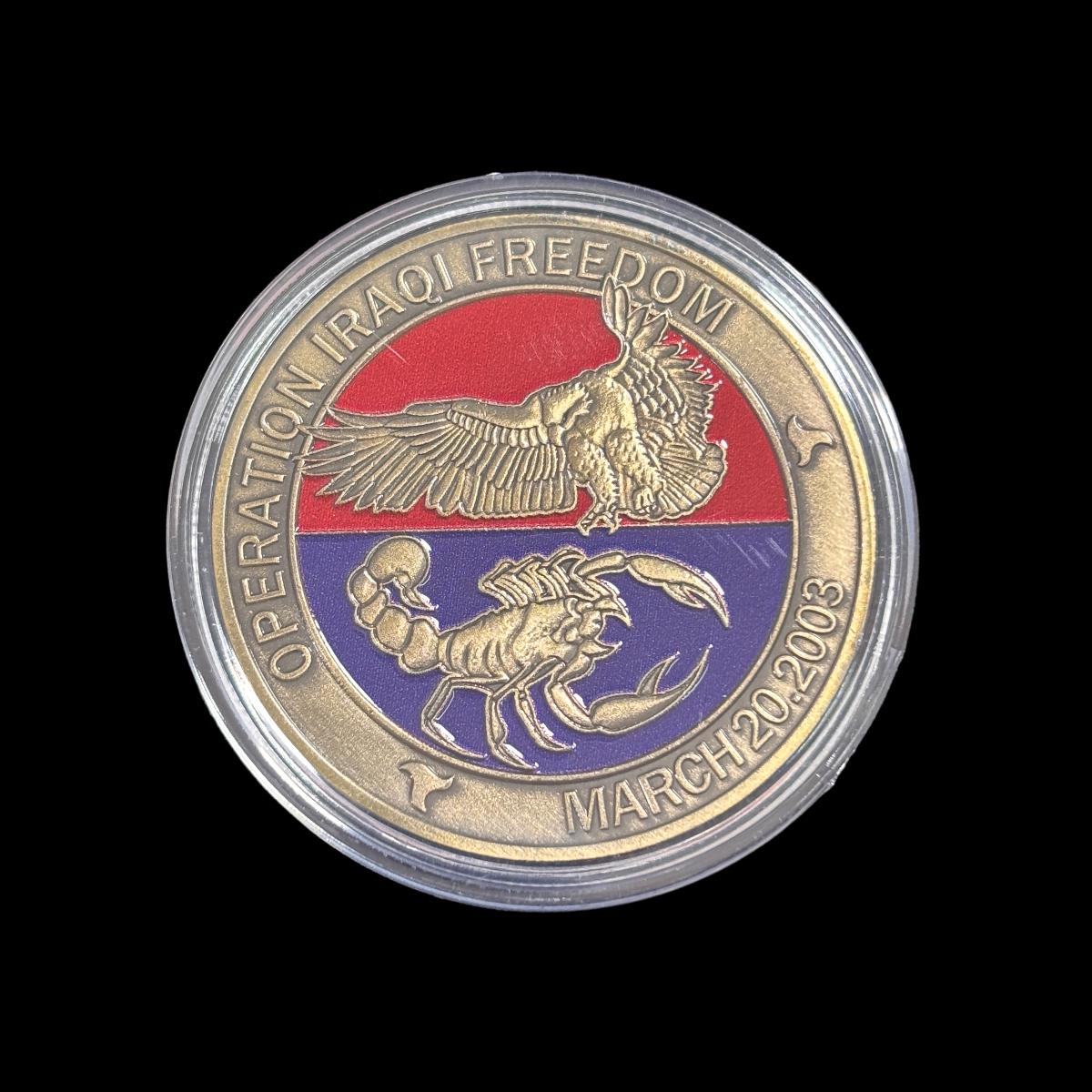 OPERATION IRAQI FREEDOM Challenge Coin – TriumphBadges