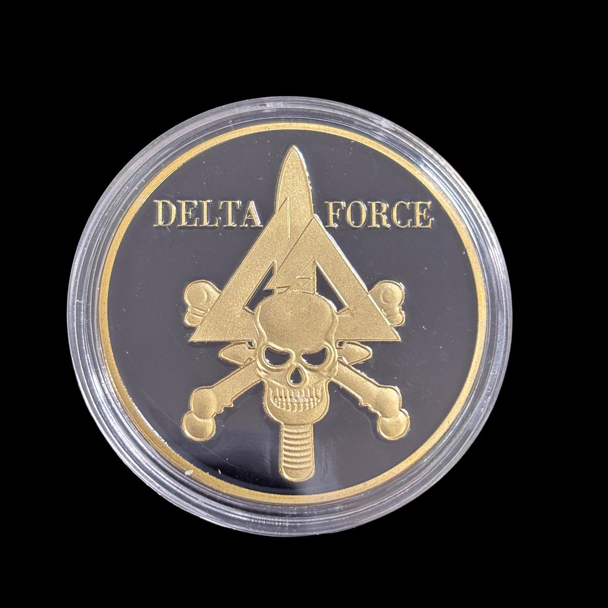U.S. DEPT. OF THE NAVY DELTA FORCE Challenge Coin – TriumphBadges