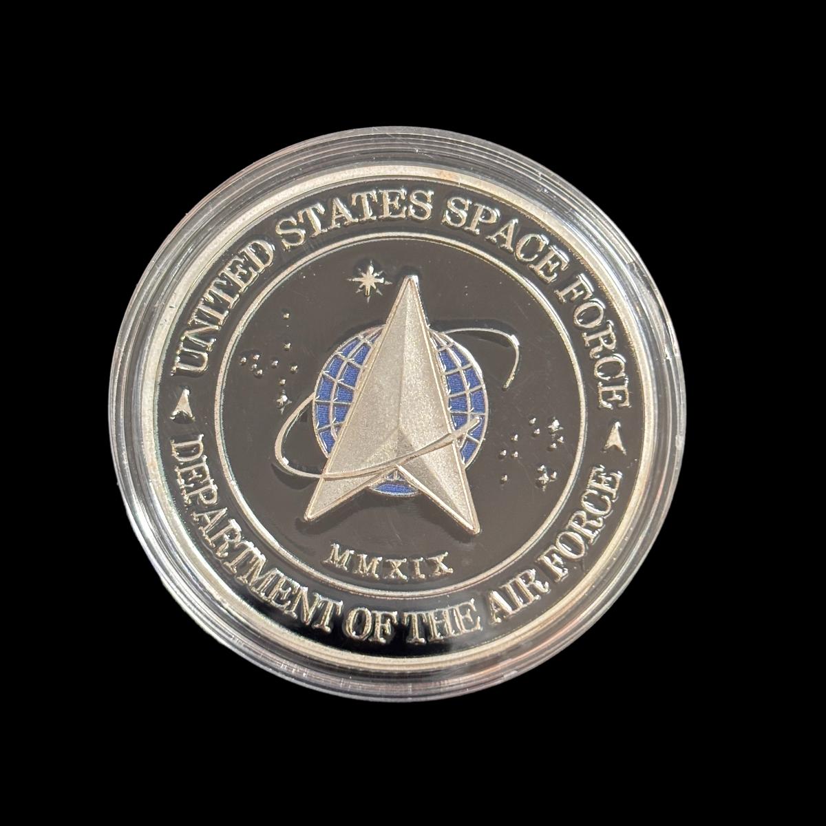 US SPACE FORCE Challenge Coin – TriumphBadges