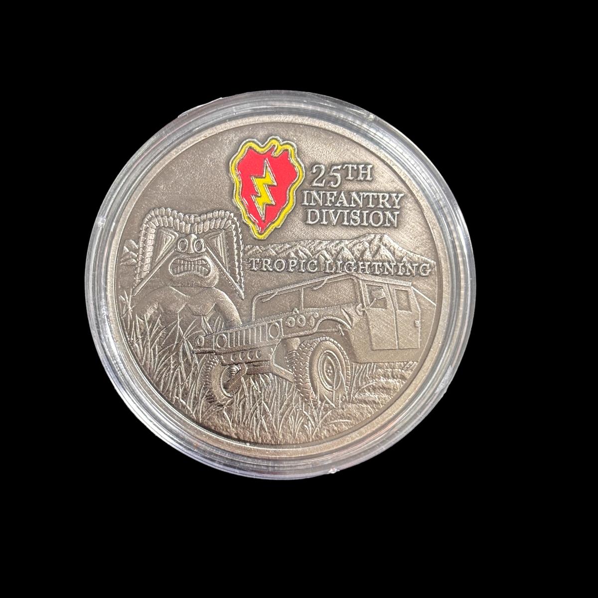 25TH INFANTRY DIVISION Challenge Coin – TriumphBadges