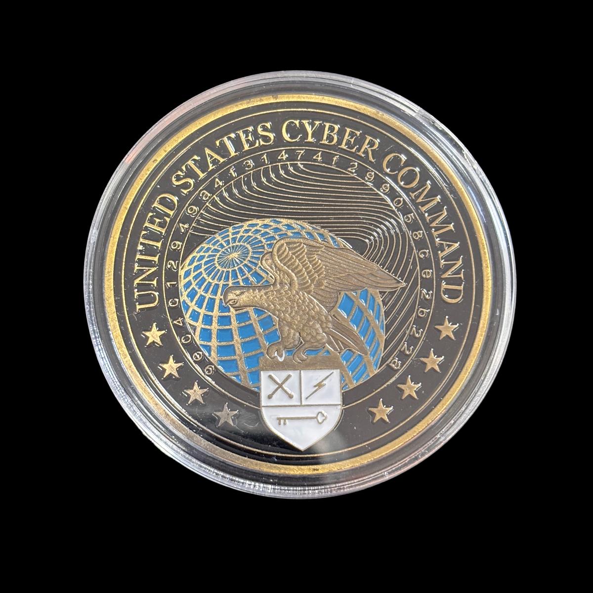 US CYBER COMMAND Challenge Coin – TriumphBadges