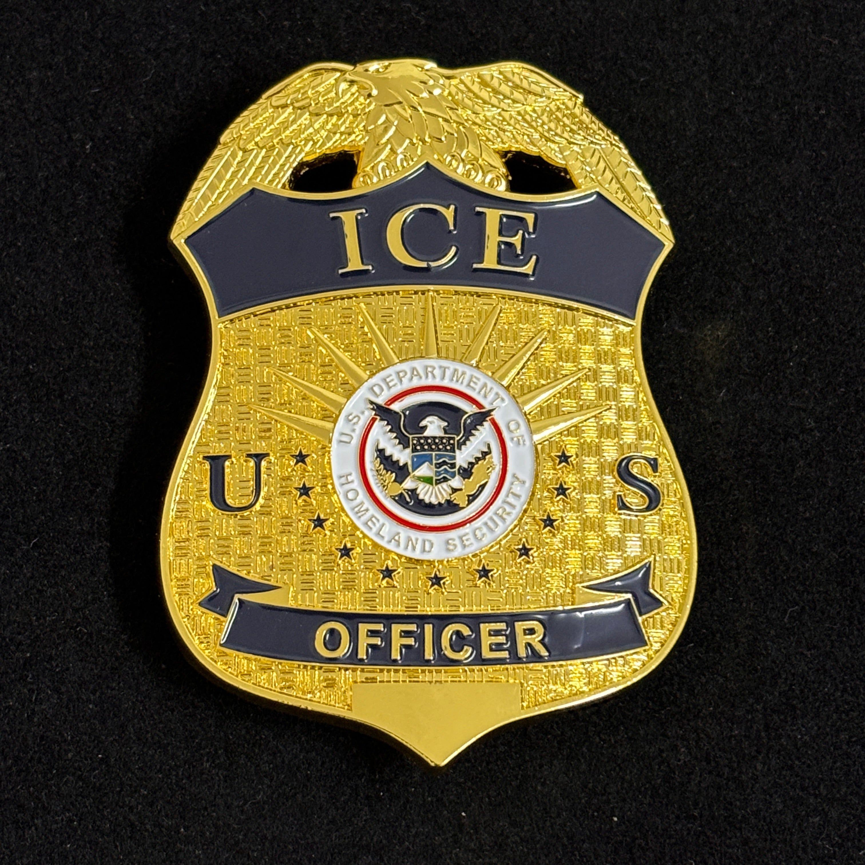 U.S Ice Officer BADGE Replica Movie Props – TriumphBadges