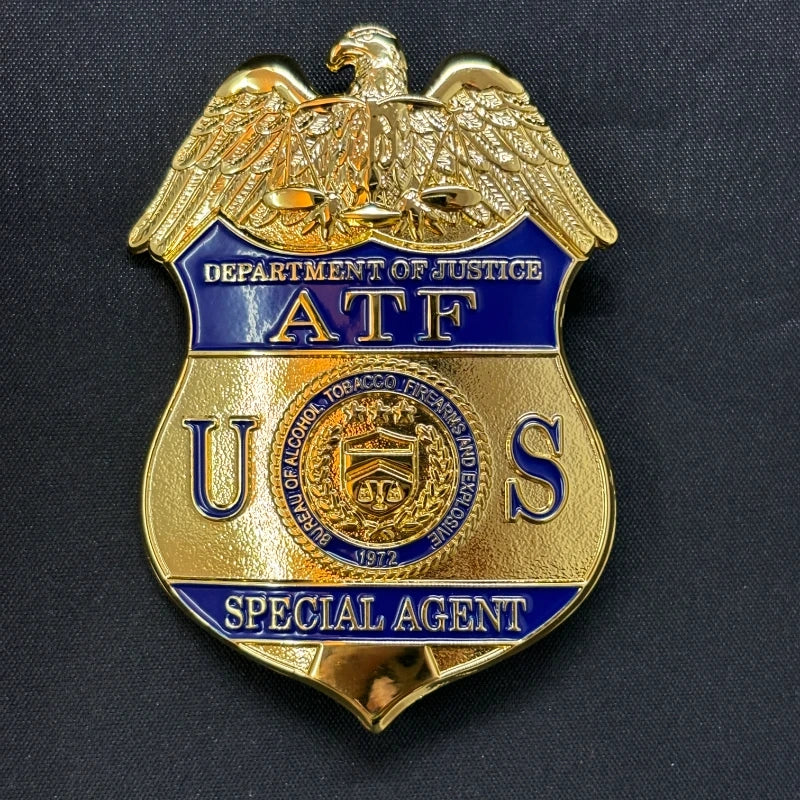 US ATF Special Agent Badge Replica Movie Props – TriumphBadges
