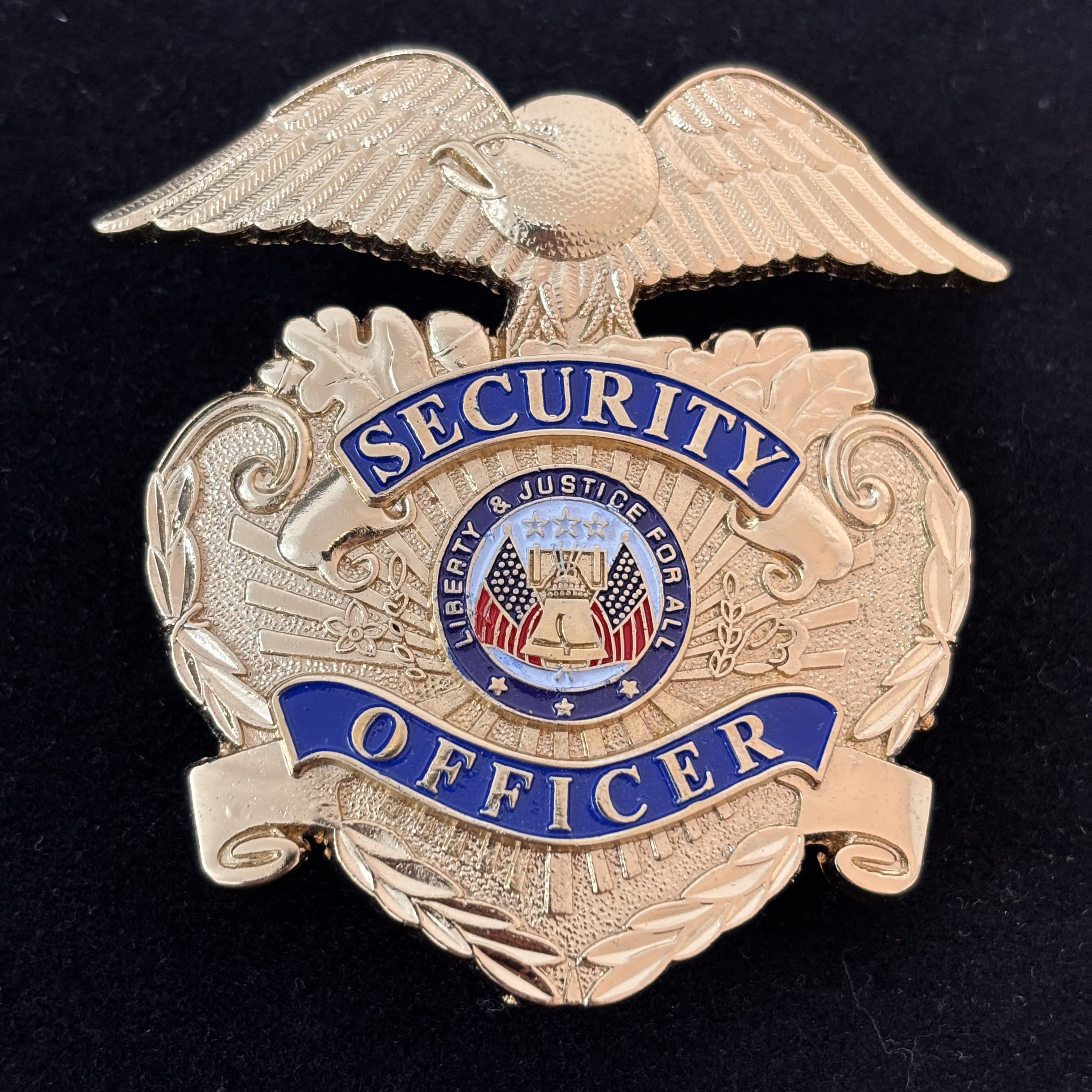 Liberty & Justice For All Security Officer Badge Replica Movie Props ...